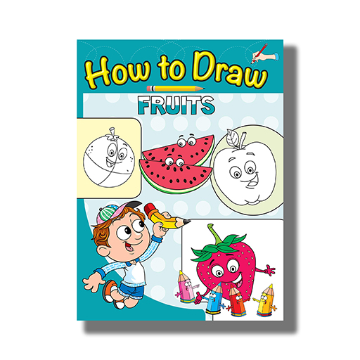 How To Draw Fruits Step By Step | Book Paperback (Om Kidz) - Ajay ...